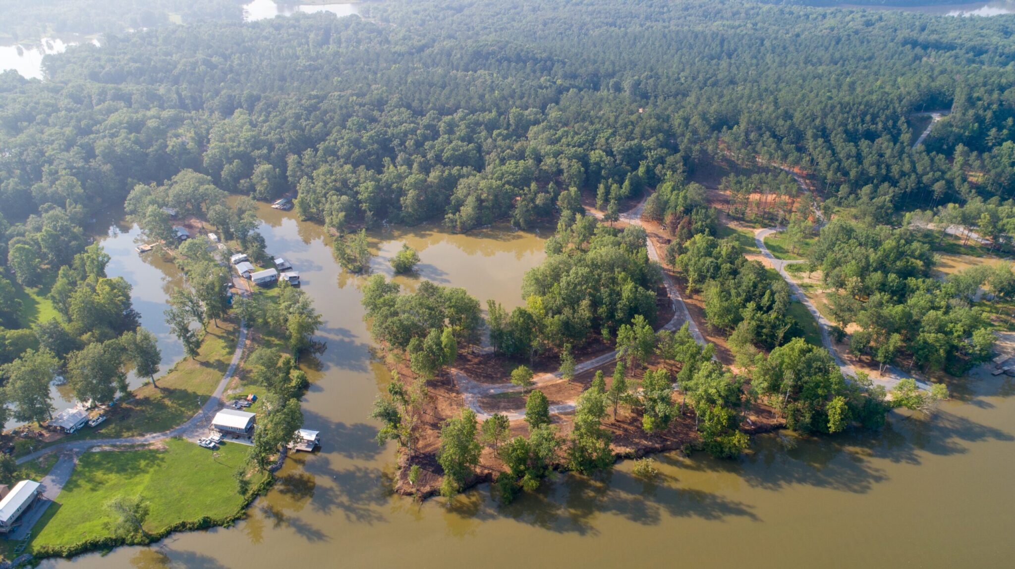 60± Recreational Lots and 2 Cabins on World Famous Weiss Lake Centre ...
