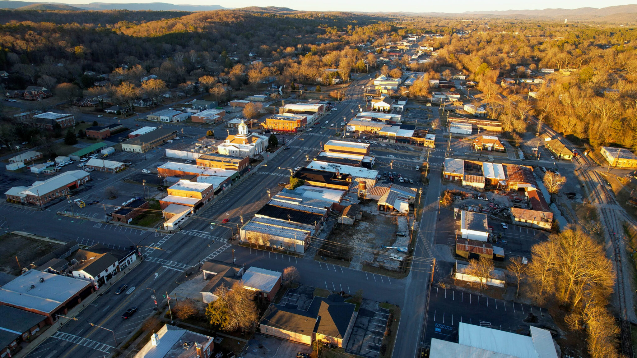 6 Commercial Buildings Downtown Summerville, Chattooga Co, GA Absolute ...