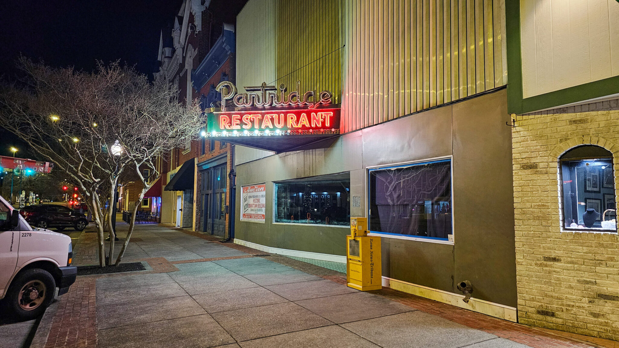 Former Partridge Restaurant | Historic Commercial Building Rome, Floyd ...