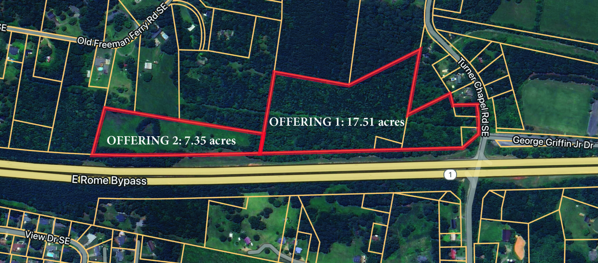24.86± acres of Development Potential Rome, Floyd Co, GA Auction ...