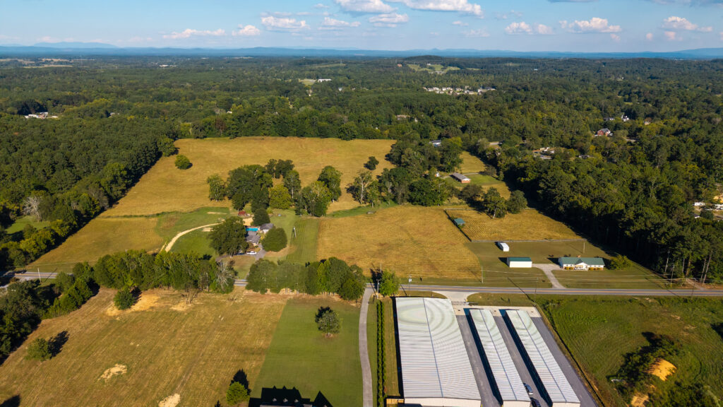 38± acres with Brick Home and Creek | Calhoun, Gordon County, GA ...